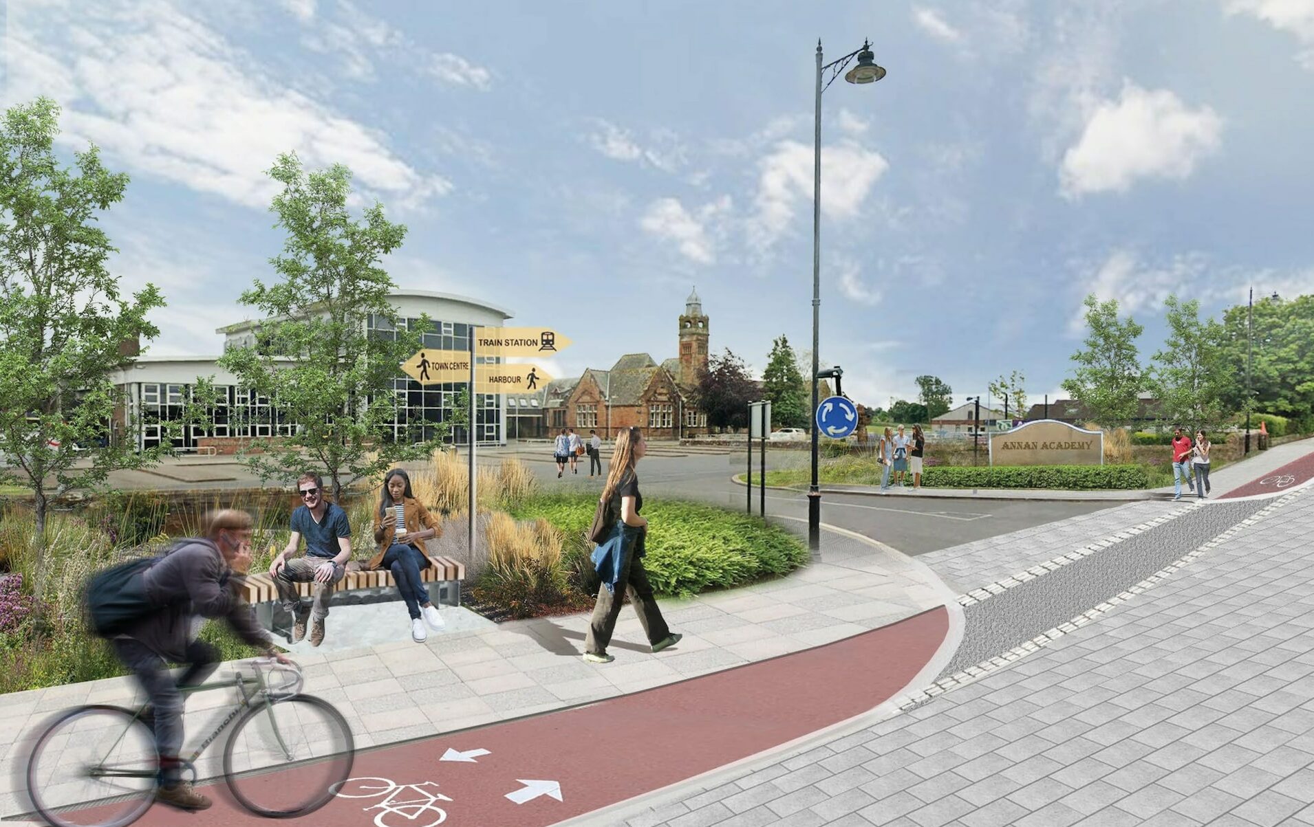 Annan Town Centre | TGP Landscape Architects